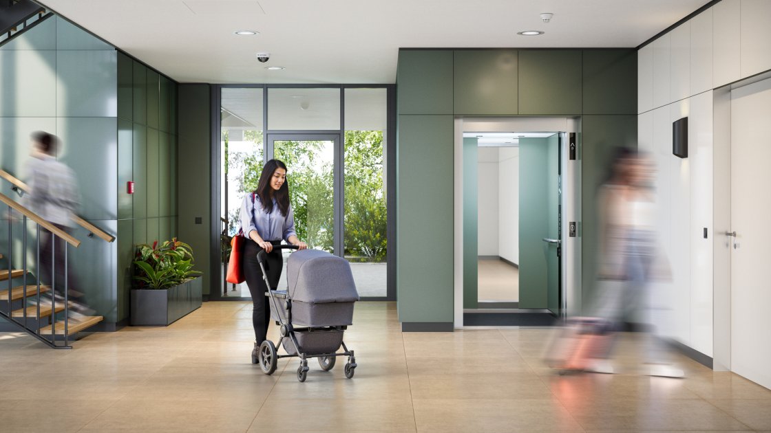 Lift Schindler 3000 - Un ascensor multifuncțional | Schindler România